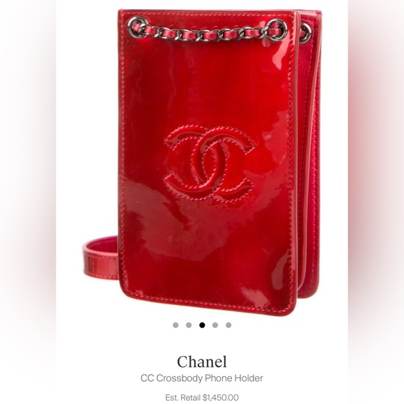 Bags | Authentic Red Chanel Cross Body Bag | Poshmark